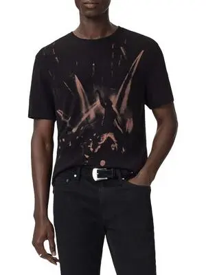 John Varvatos Disco Lights Graphic T-shirt - Black