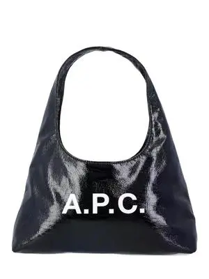 A.p.c. Ninon Top Handle Mini Bag - Black
