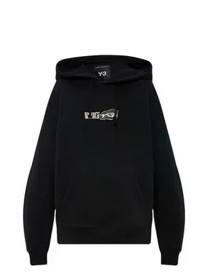 Y3 Graphic Hoodie - Black