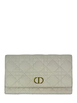 DIOR Caro Cannage Clutch Bag