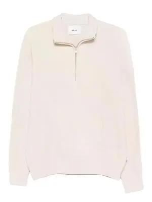 Nn07 Danny 6429 Half-zip Sweater - Neutrals