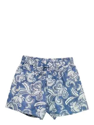 Sandro Paisley-print Shorts - Blue