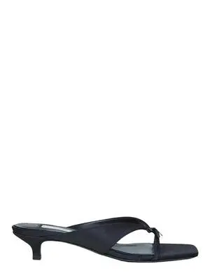 TOTEME Bow-detail Sandals - Black