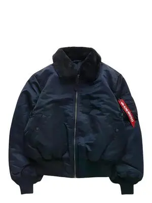 MASTERMIND WORLD X Alpha Industries B-15 Bomber Jacket - Blue