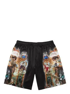 Supreme Graphic-print Short - Black