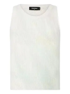 Dsquared2 Knit Tank Top - White