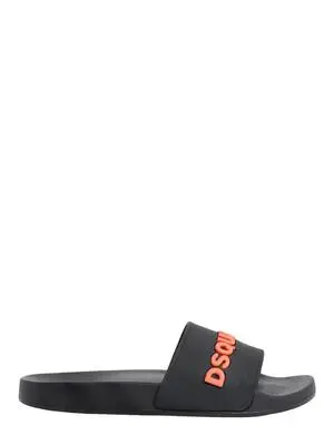 Dsquared2 Logo Slides - Black