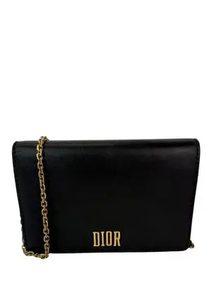Dior D-fence Croisiere Wallet-on-chain - Black