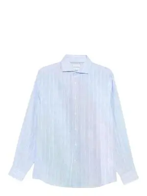 Brunello Cucinelli Striped Shirt - Blue