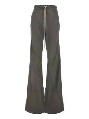 Rick Owens Drawstring Flared Trousers - Grey