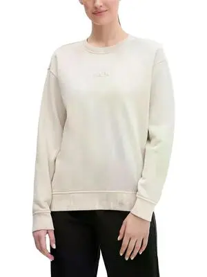 NAPAPIJRI B-azure Logo Crew-neck Sweatshirt - Neutrals