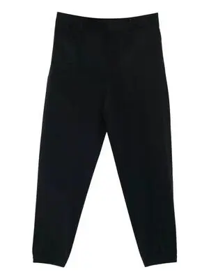 Emporio Armani Elasticated Trousers - Black