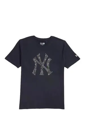 New Era Paisley Elements T-shirt - Blue