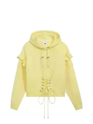 PUMA X Collina Strada Ruffled Hoodie - Yellow