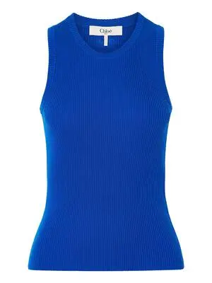 CHLOÉ Ribbed Wool Tank