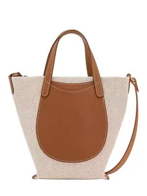Longchamp Le Foulonné Top-handle Tote Bag - Neutrals