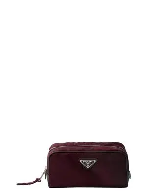 Prada Speedrock Re-nylon Pouch - Red