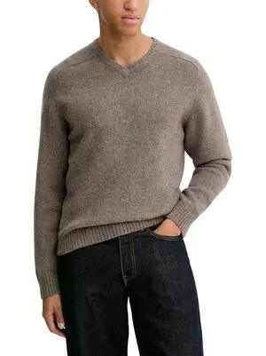 Filippa K V-neck Sweater - Brown
