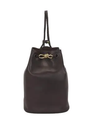 Bottega Veneta Andiamo Backpack - Fondant & Muse Brass