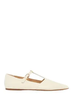 Gabriela Hearst Lola Ballerina Flat - Cream