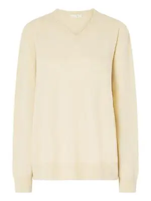 THE ROW Miegia Cashmere Sweater - Yellow