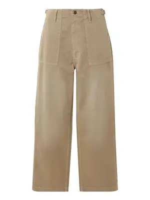 RE/DONE RE/DONE The Trooper Wide-Leg Pants Army Green
