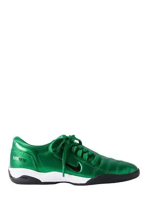 Nike T90 Metallic Leather Sneakers - Green