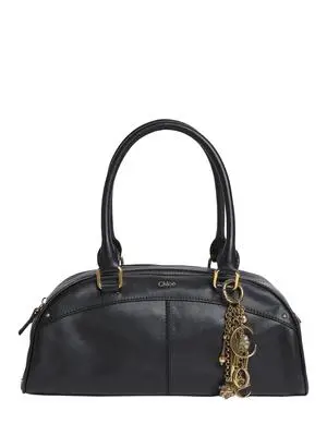 Chloé Leather Bowling Top-handle Bag - Black
