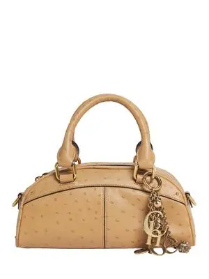 Chloé Small Leather Top-handle Bowling Bag - Brown