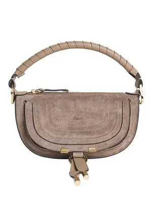 Chloé Mini Marcie Shoulder Bag - Brown