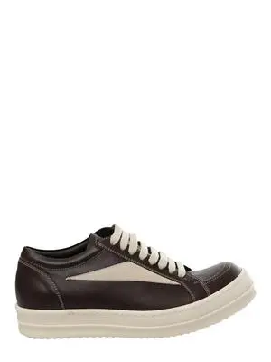 Rick Owens Vintage Low Top Sneakers - Brown