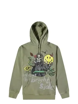 MARKET Printed Hoodie - Green