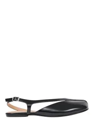MAISON MARGIELA Tabi Flat Slingback Sandal - Black