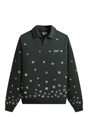Kith Kithmas Snowflakes Nelson Rugby Pullover Stadium - Green