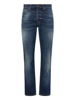 Nudie Jeans Straight-leg Denim Jeans - Lost Light
