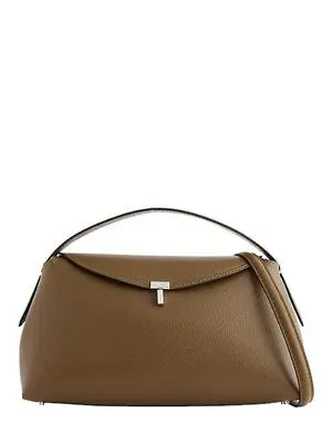 TOTEME T-Lock Top Handle Bag Taupe