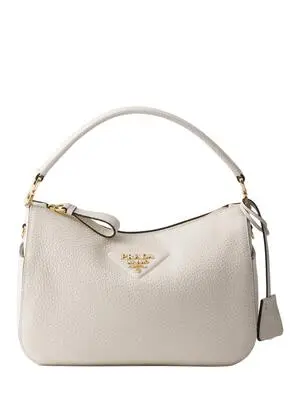 Prada Small Leather Bag White