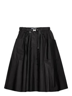Prada Re-nylon Circle Skirt - Black