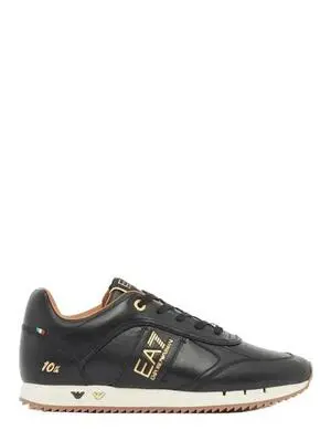 Emporio Armani 10th Anniversary Sneakers - Black