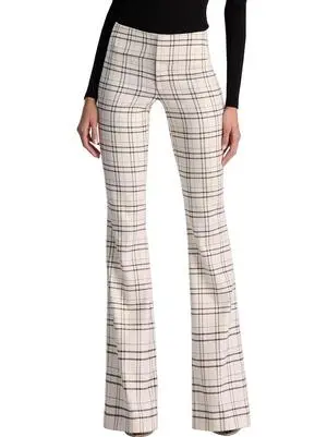 Alice + Olivia Bootcut Pant - Natural