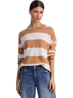 Alice + Olivia Laura Striped Cashmere Pullover - Stripe