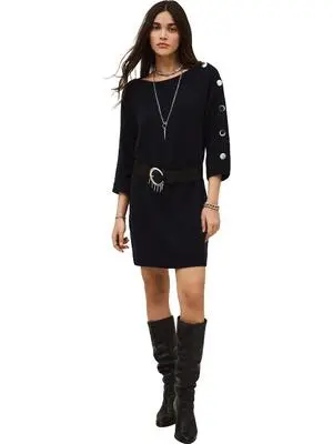 BA&SH Coleen Cashmere Sweater Dress