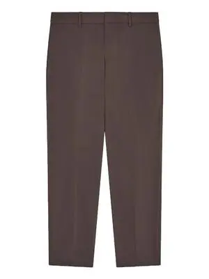 Emporio Armani Viscose Blend Nylon Trousers - Natural