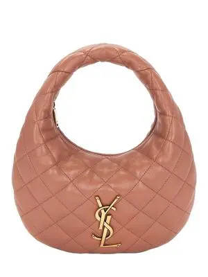 Saint Laurent Baby Icare Hobo Bag - Coral Paradise