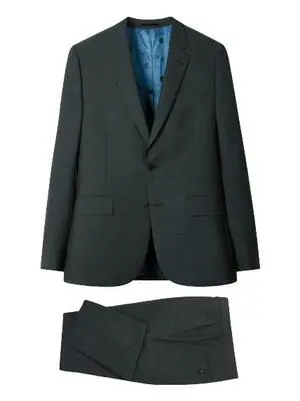 Paul Smith The Soho Tailored-fit Dark Wool Suit - Green