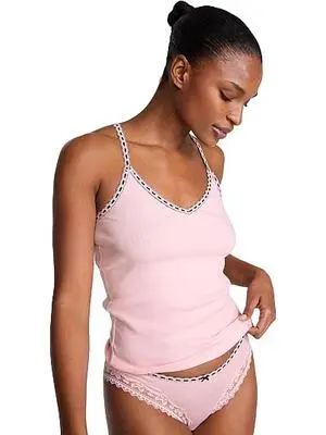 Victoria's Secret Ribbed Cami - Pink