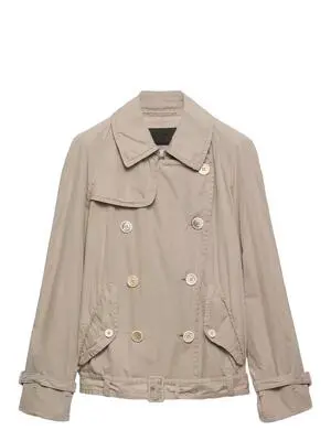 Prada Buttoned Jacket - Neutrals