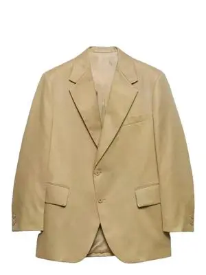 Prada Single-breasted Jacket - Neutrals