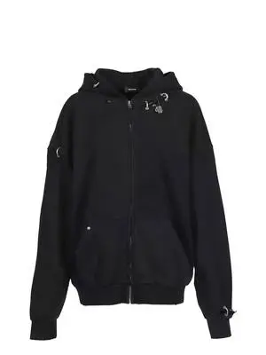 We11Done Zip-up Hoodie - Black