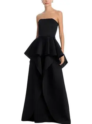Black Halo Avenia Gown - Black
